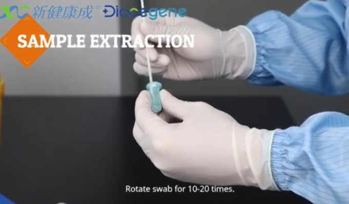 POCT Swab Rapid Test Card