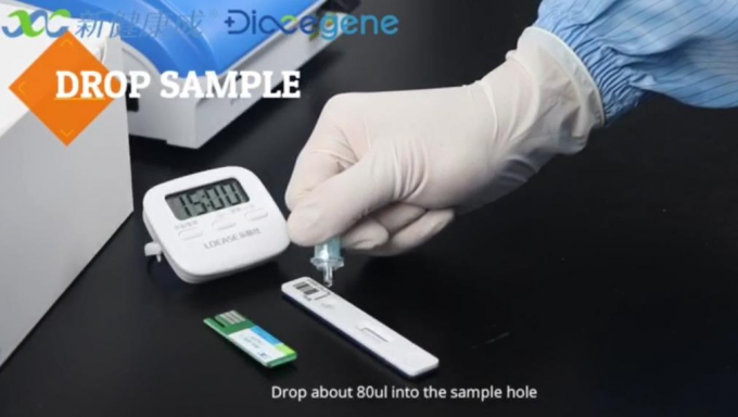 POCT Swab Rapid Test Card