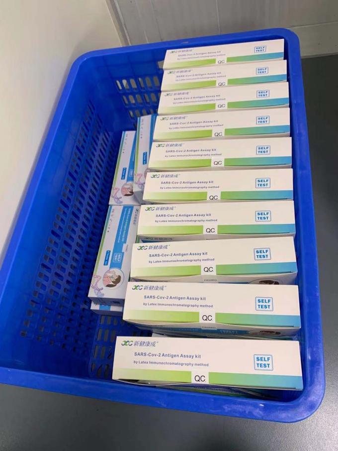 Immunofluorescence 50pcs SAA Inflammation Test Kit Rapid CE/ISO Listed