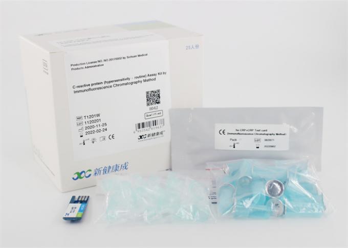 4mins CRP Hypersensitivity Routine POCT Test Kit Cardiovascular Detection