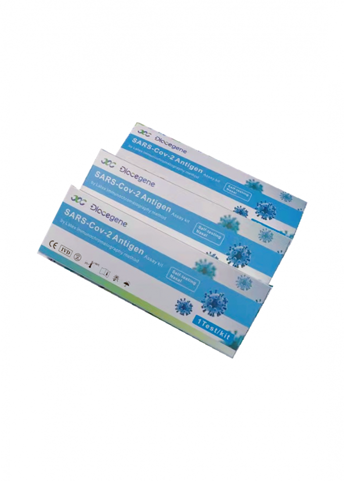 Self Served CE - Ready Rapid Swab Test Kit Nasal 20mins Rapid Test Card