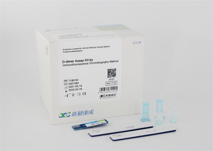 0.7 Kgs Cardiac Marker Test Kit Dry Immunofluorescence D Dimer 5 Minutes